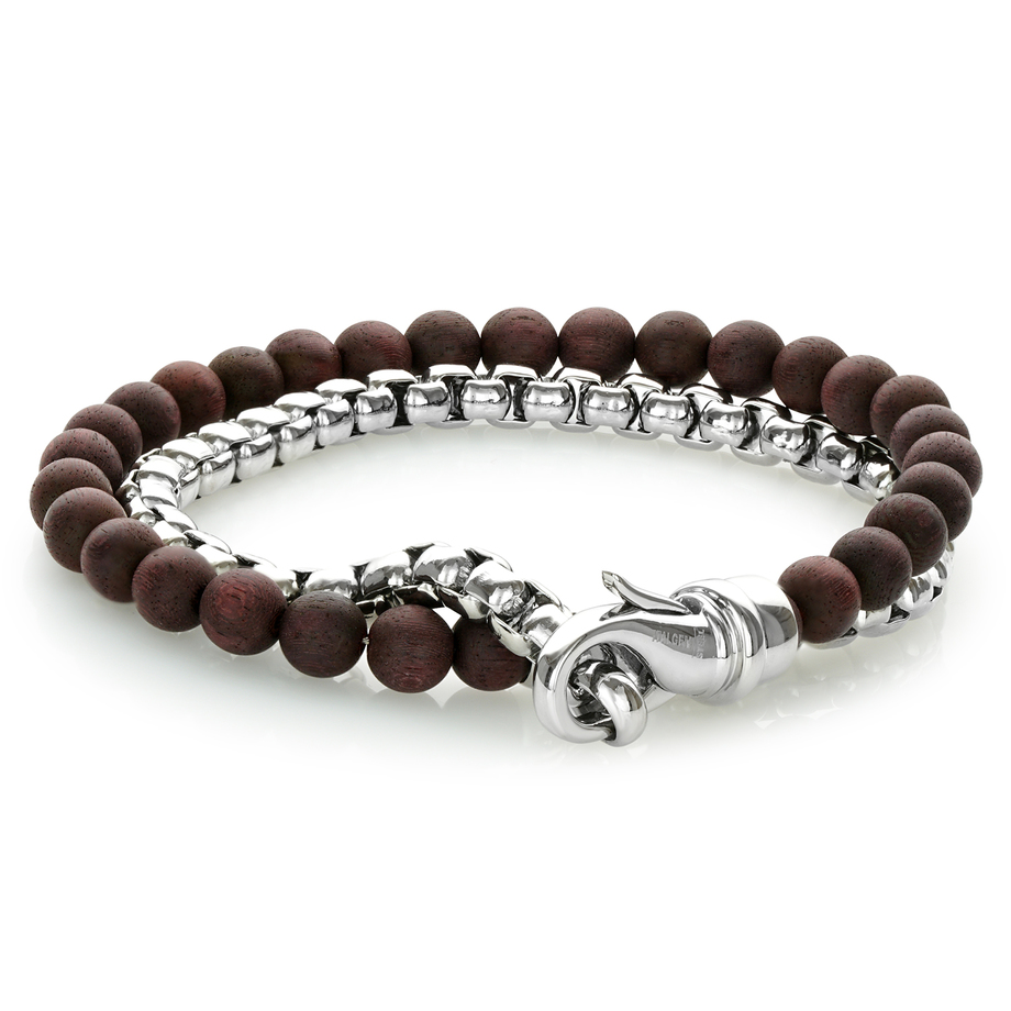 Italgem Steel - Timeless Leather and Steel Jewelry - Touch of Modern