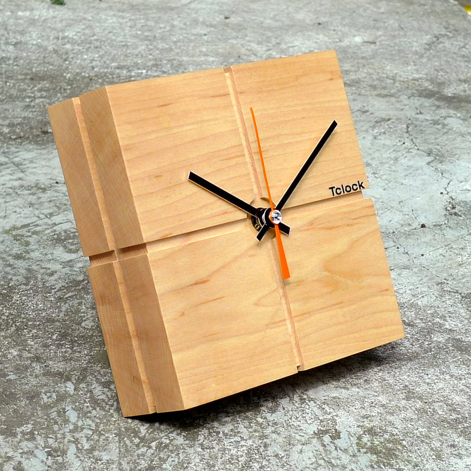 Tclock - Handmade Wooden Clocks - Touch of Modern
