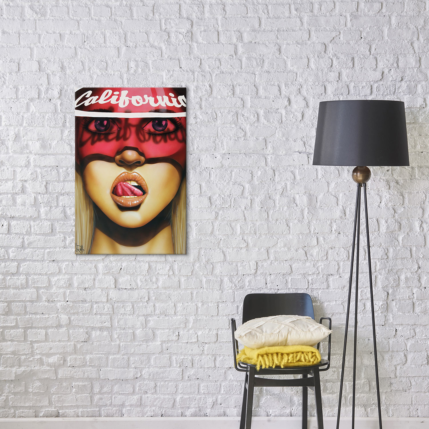 California Girl // Scott Rohlfs - Provocative Canvases - Touch of Modern