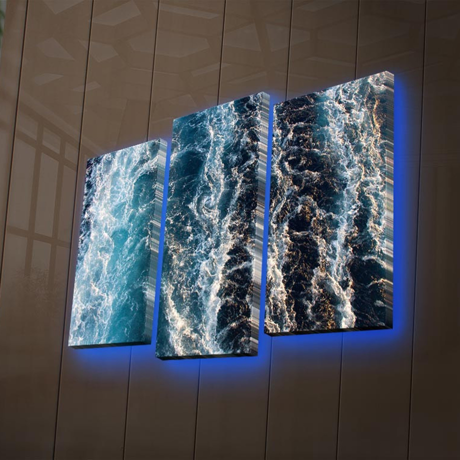 LED Canvas Art - Nature Inspired Illuminated Art - Touch of Modern