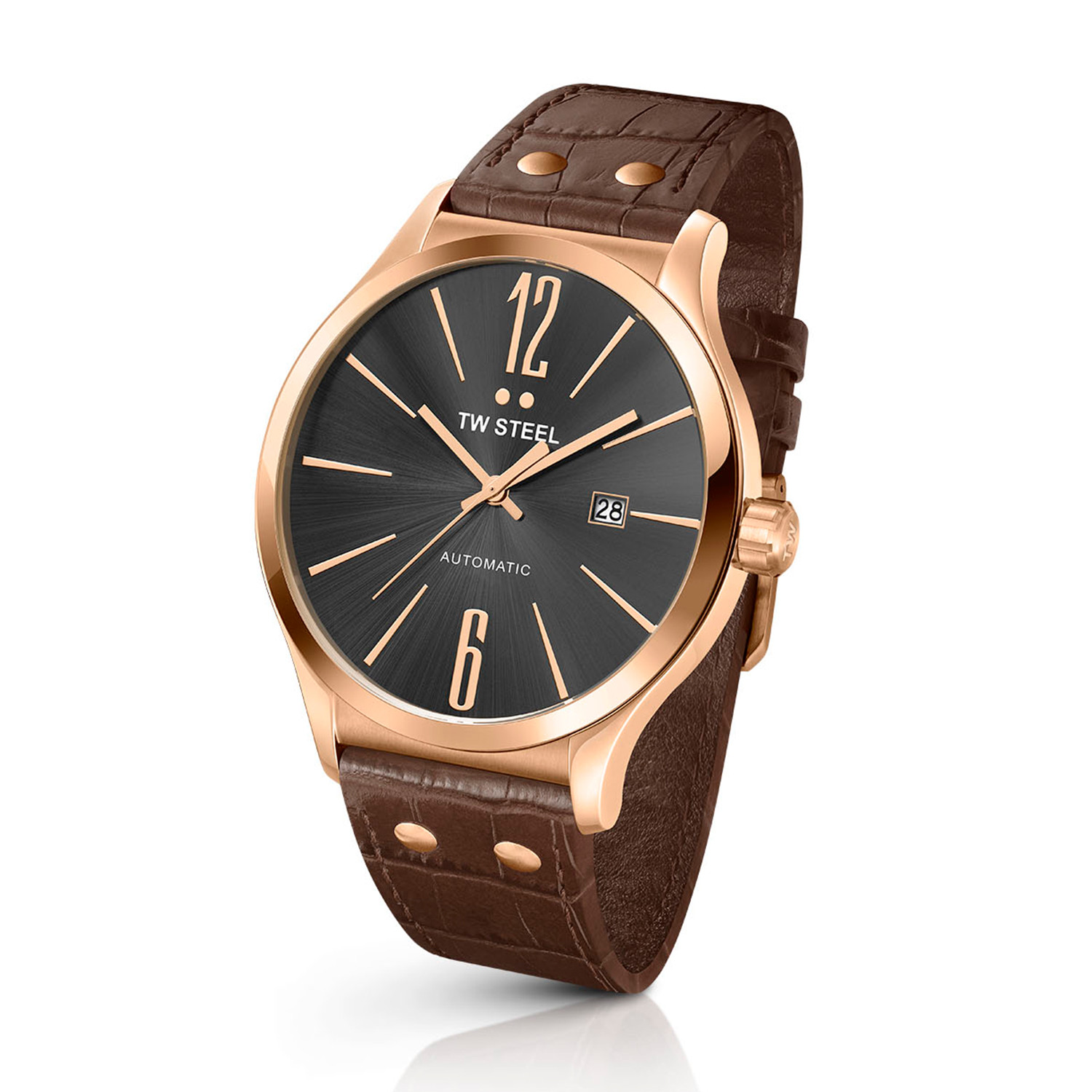 TW Steel Slim Line Date Automatic // TWA1312 - TW Steel - Touch of Modern