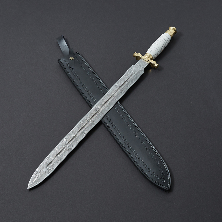 Damask Co. - Damascus Swords - Touch of Modern
