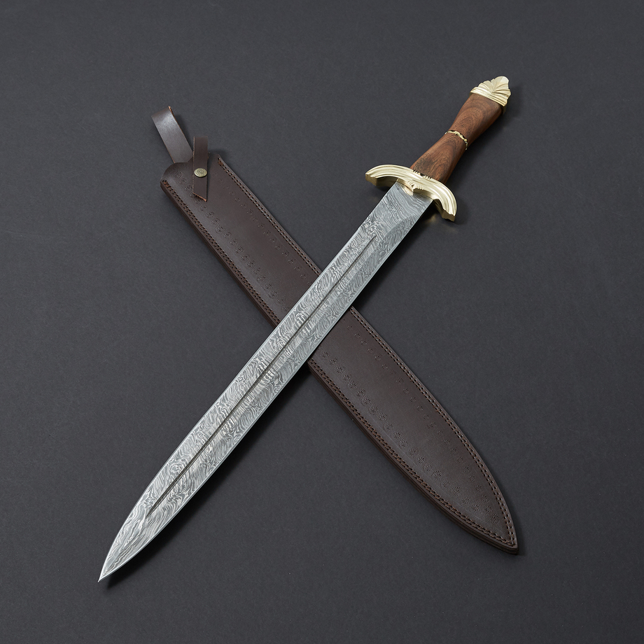 Damask Co. - Damascus Swords - Touch of Modern
