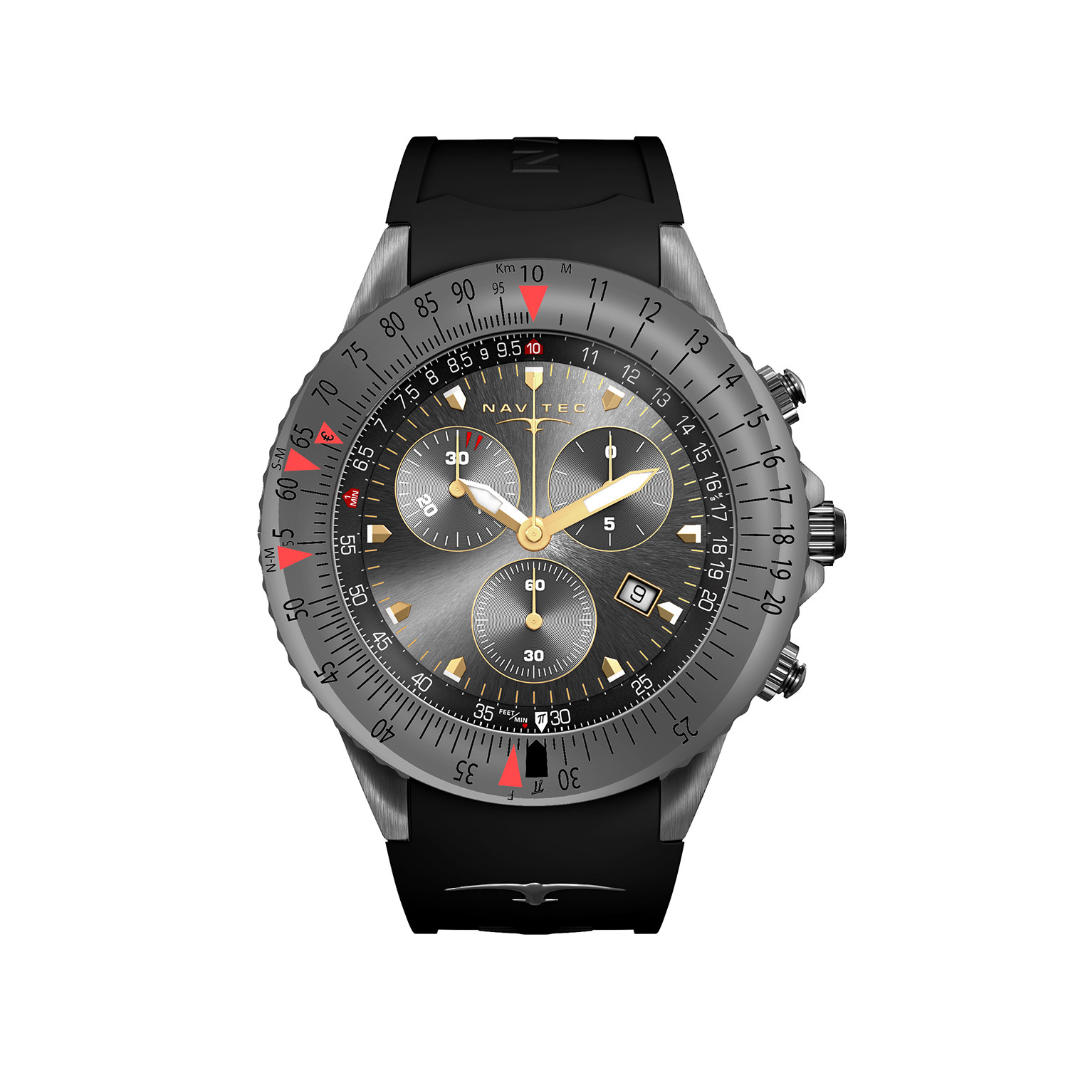 Navitec Tango Charlie Chronograph Quartz // 600335PB - Navitec - Touch ...