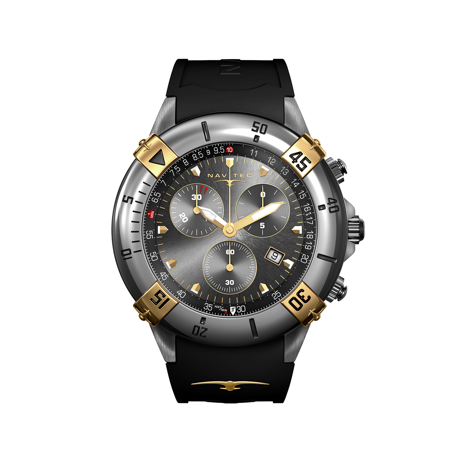 Navitec Tango Charlie Chronograph Quartz // 700335PB - Navitec - Touch ...