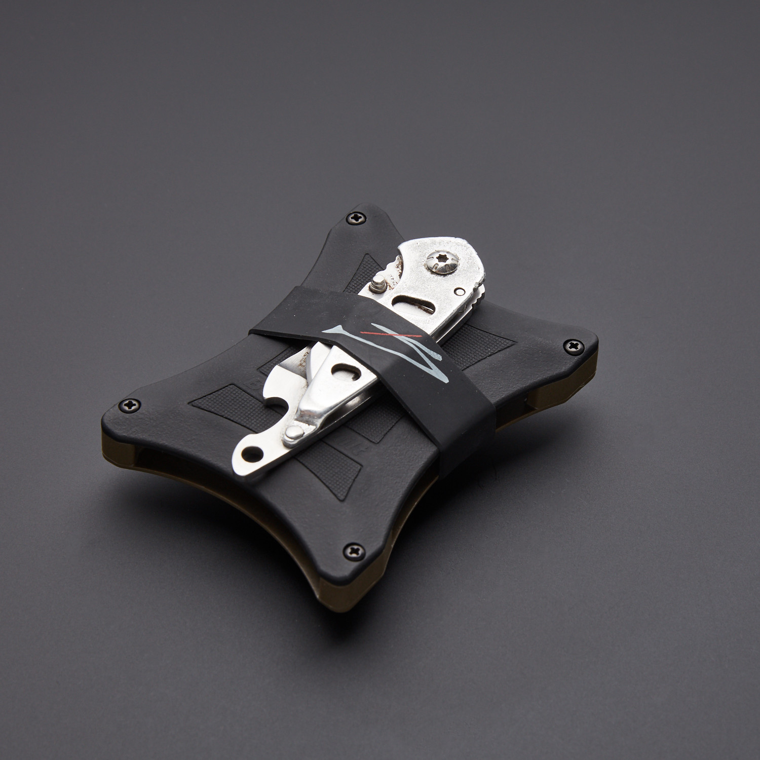 Military Wallet // Black On Drab - Bench-Built - Touch of Modern