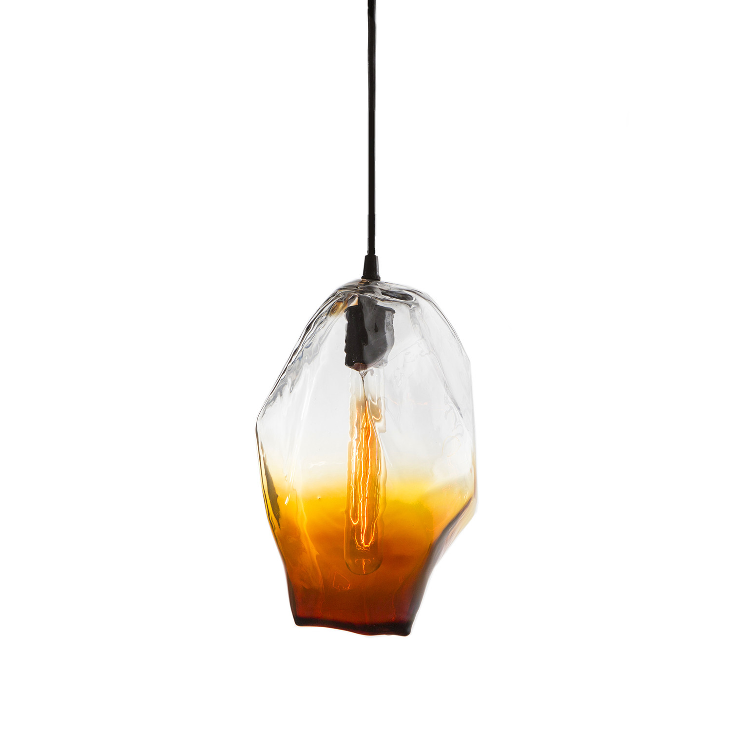 Geo Pendant Light (Smoke) - Esque Studio - Touch of Modern