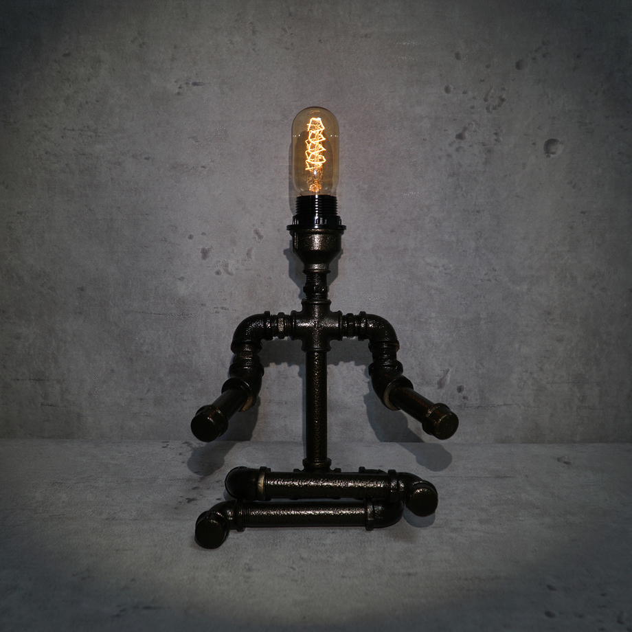 Mister Pipe - Industrial Style Novelty Pipe Lights - Touch of Modern