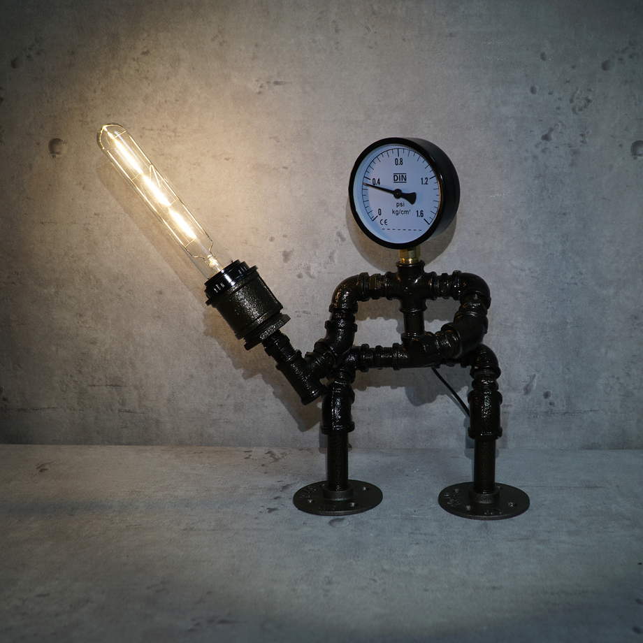 Mister Pipe - Industrial Style Novelty Pipe Lights - Touch of Modern