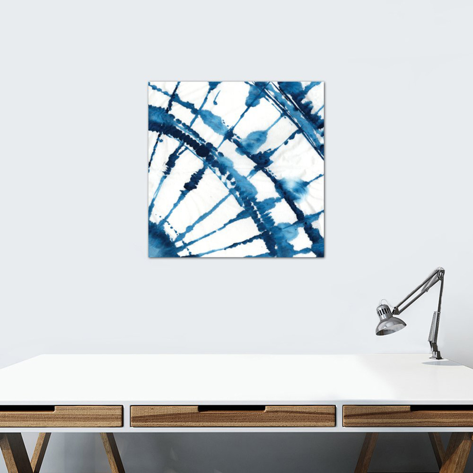 Abstract in Indigo - Dynamic Wall Art Inspired By Blue Tones - Touch of ...
