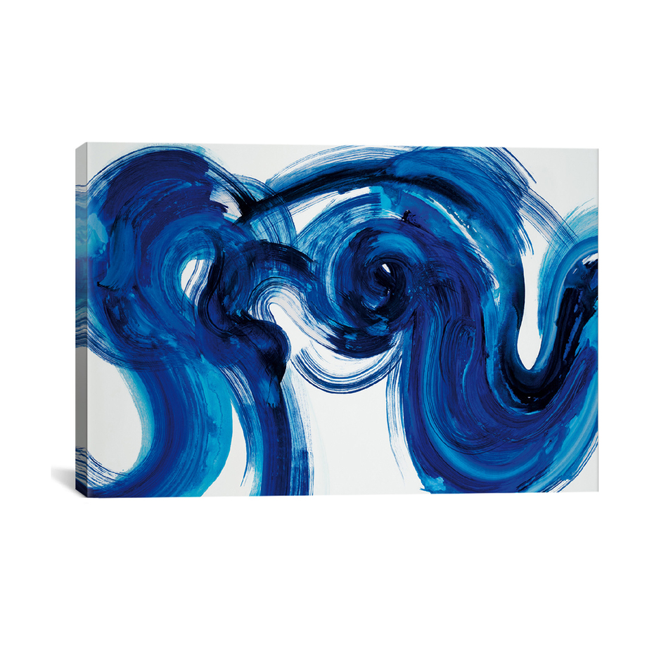 Abstract in Indigo - Dynamic Wall Art Inspired By Blue Tones - Touch of ...
