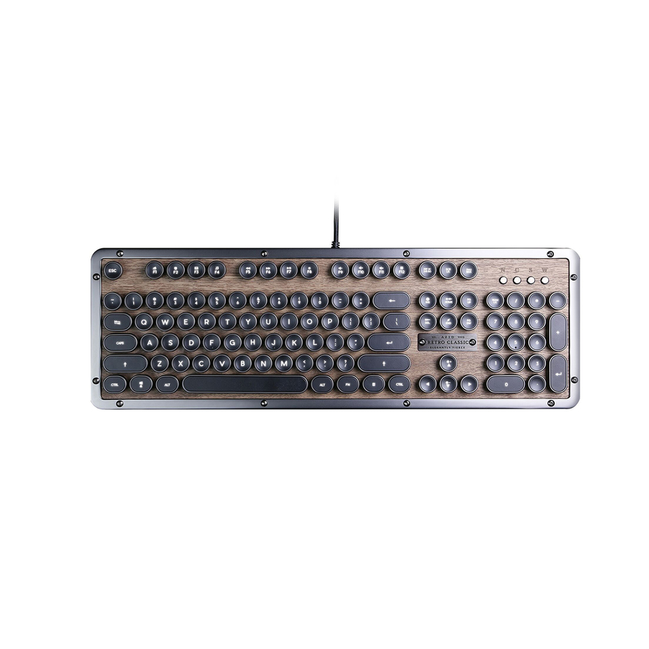 Azio® - Retro Inspired Mechanical Keyboard - Touch of Modern