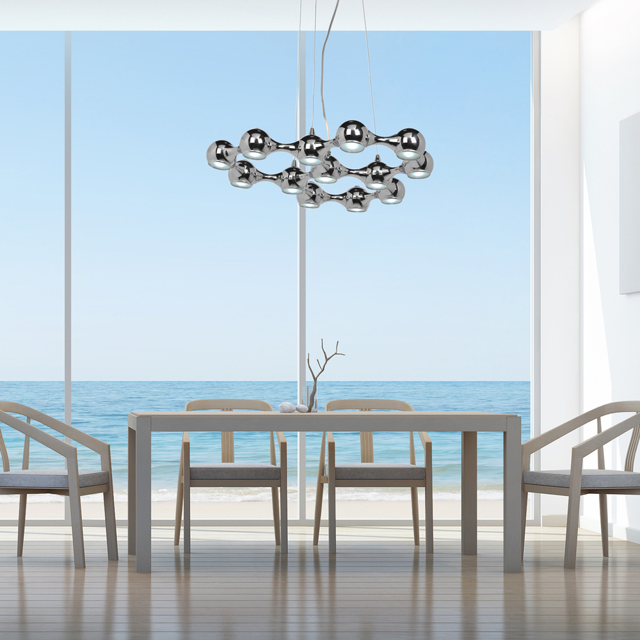 Finesse Decor - Chrome And Steel Home Accents - Touch of Modern