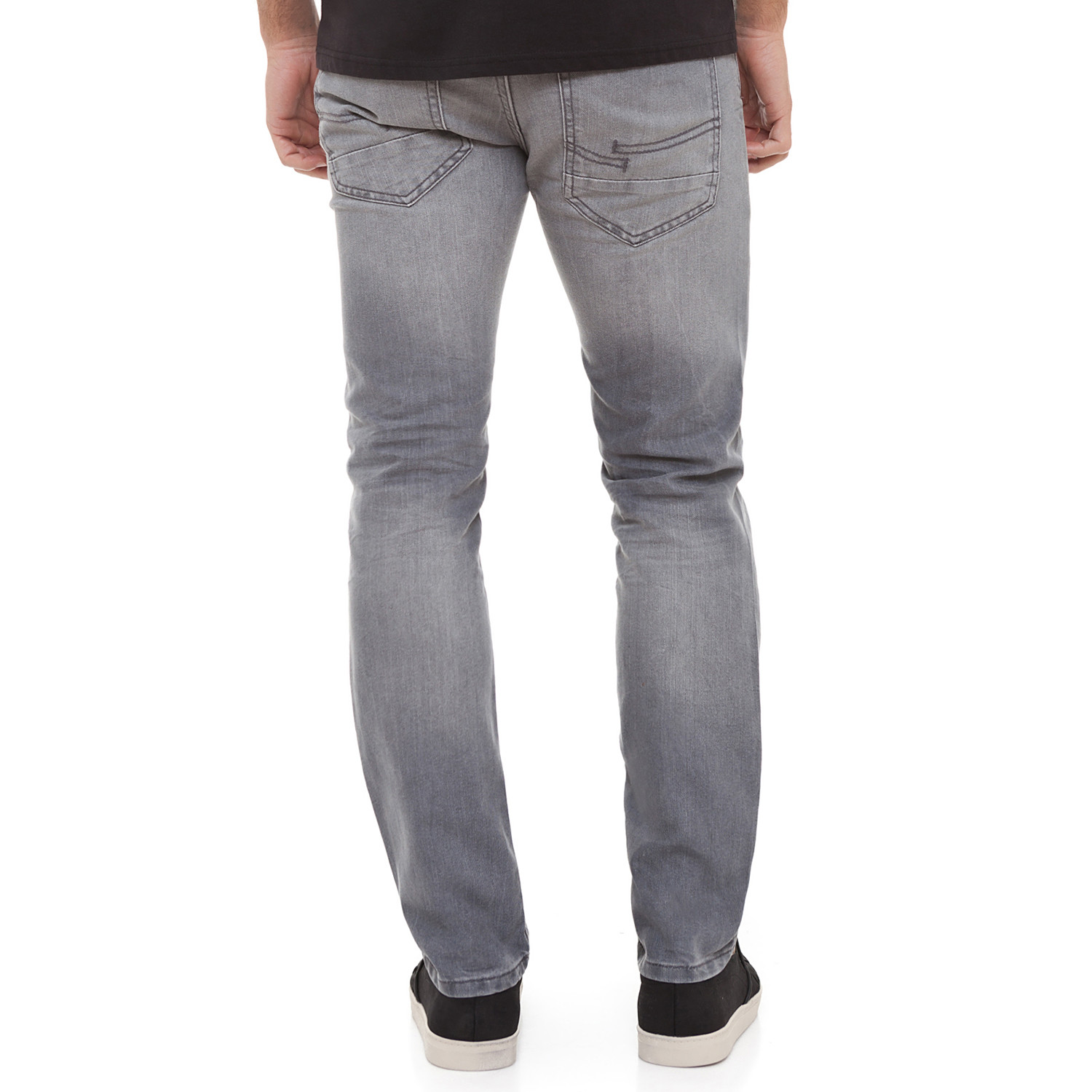 Wayne Jean // Light Grey (30WX30L) - Crosshatch - Touch of Modern