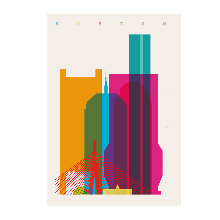 Yoni Alter - Vibrant Architecture Prints - Touch of Modern
