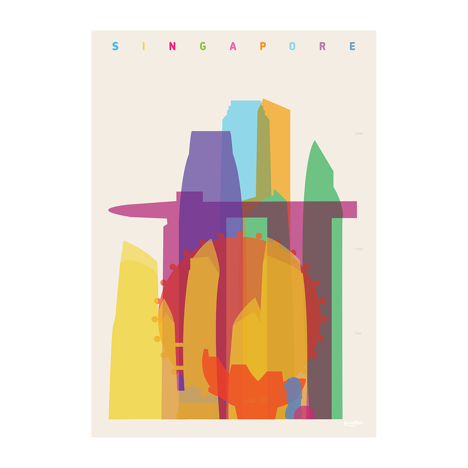 Yoni Alther - Vibrant Architecture Prints - Touch of Modern