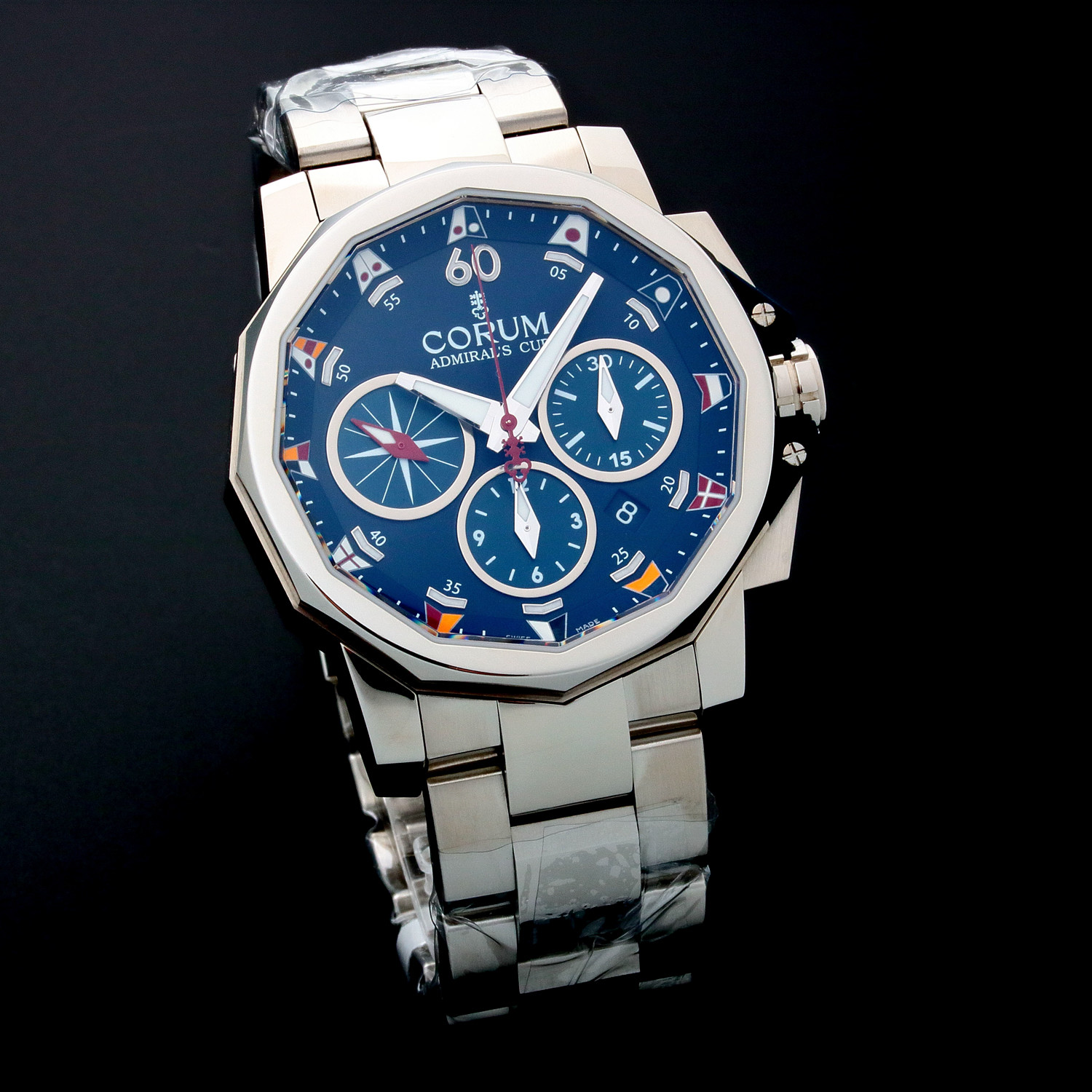 Corum Admiral's Cup Legend Chronograph Automatic // 753.693.20 ...