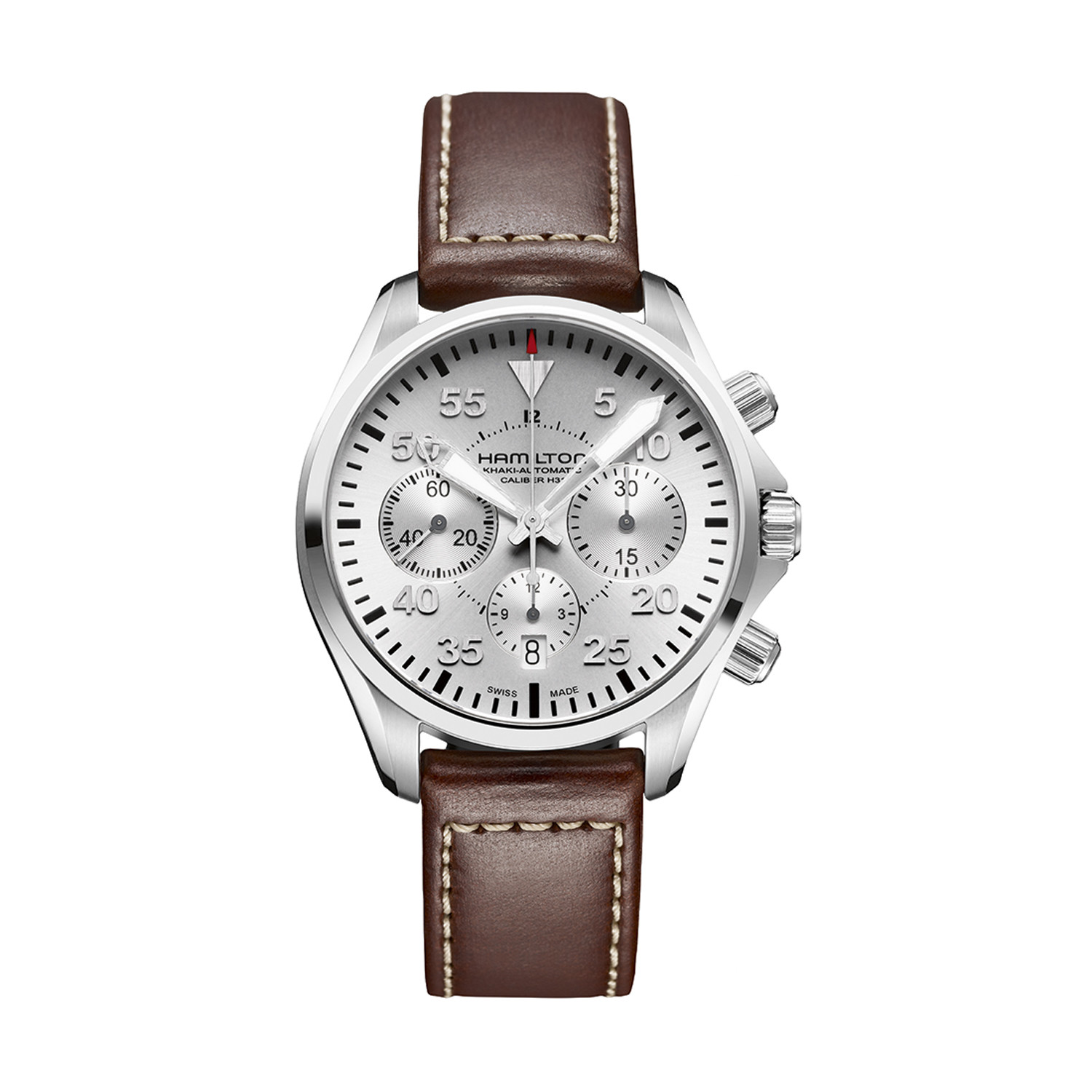 Hamilton Khaki Pilot Chronograph Automatic // H64666555 - Swatch Group ...