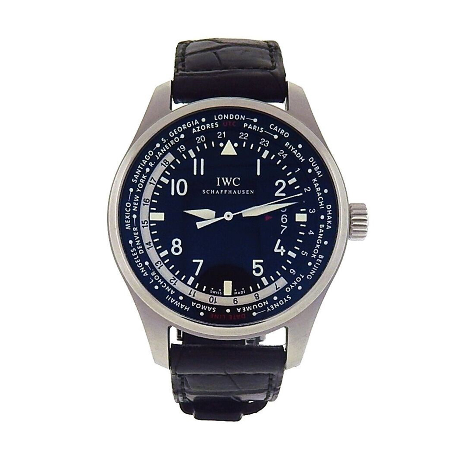 IWC Pilot’s Worldtimer Automatic // IW326201 // Pre-Owned - Phenomenal ...