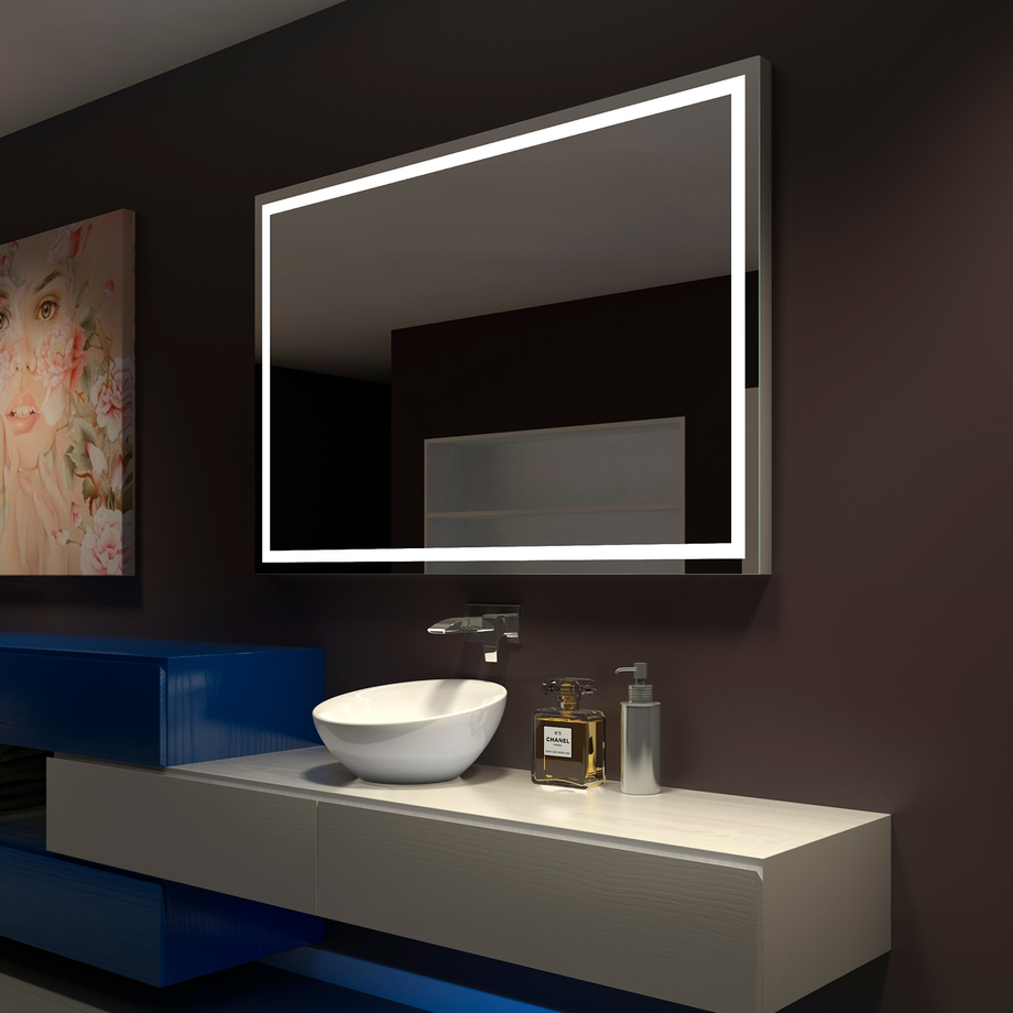 Paris Mirror - LED-Lit Smart Mirrors - Touch of Modern