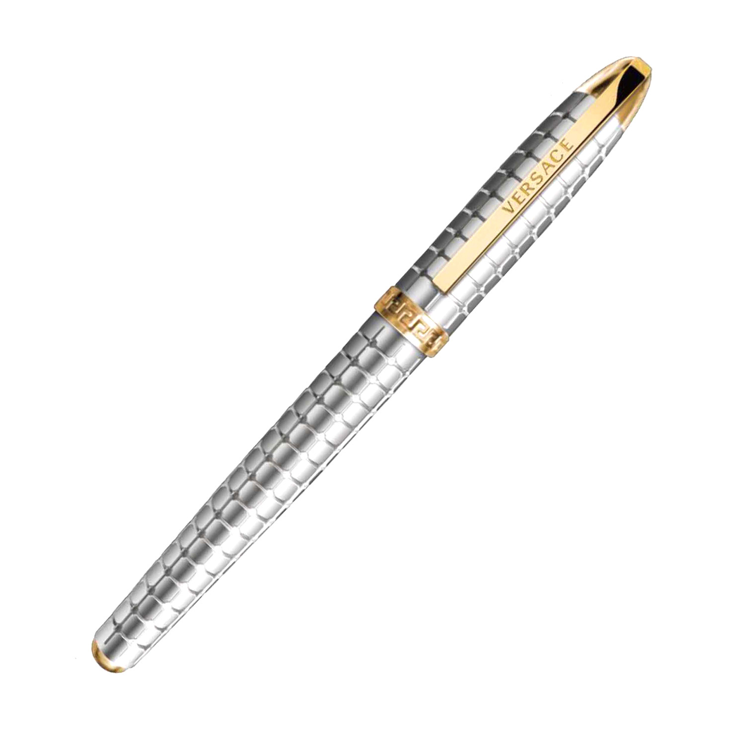 Vanitas Silver Brass Ball Point Pen - Versace - Touch of Modern