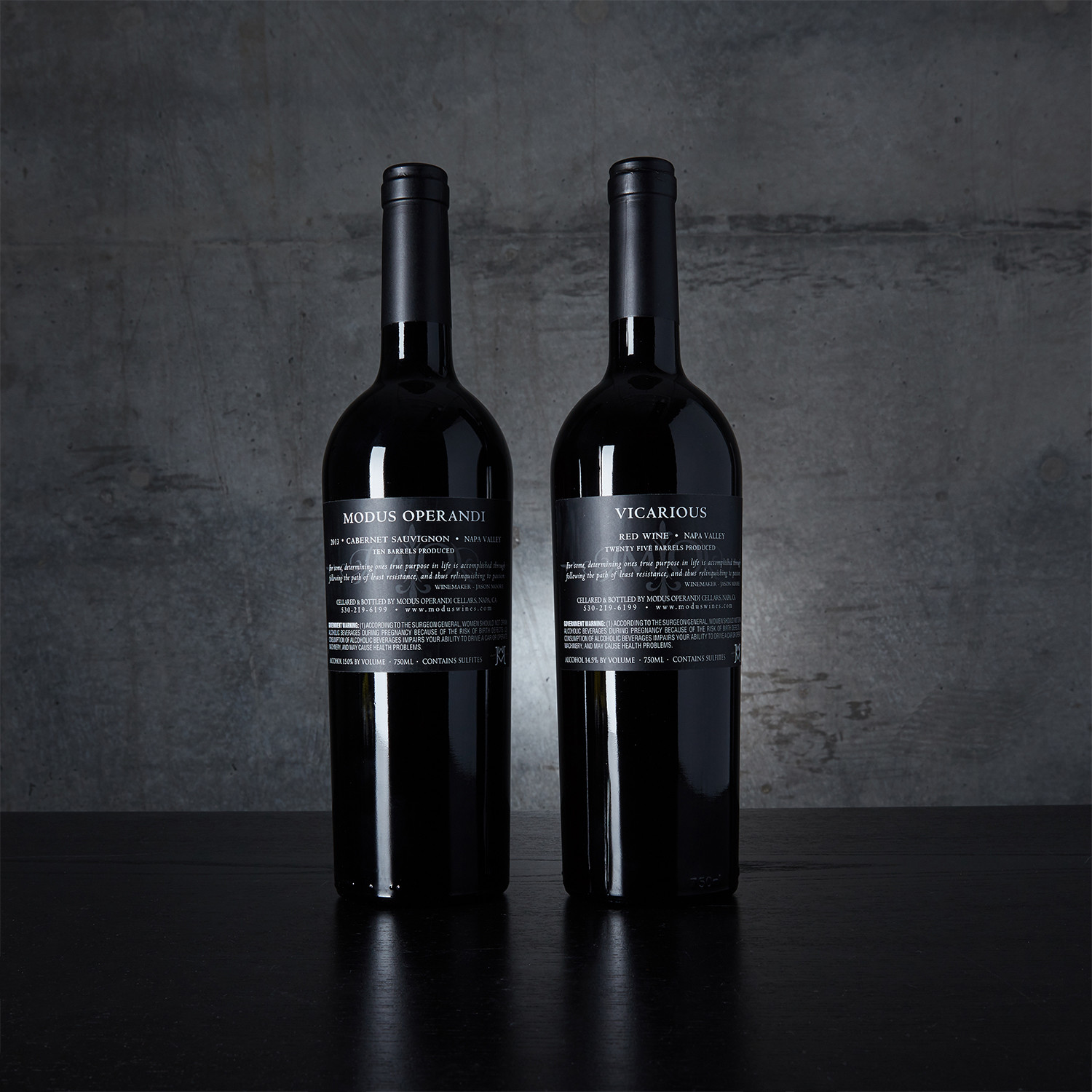 Modus Operandi Cellars Mixed Reds // 2 Bottles - Modus Operandi Cellars ...