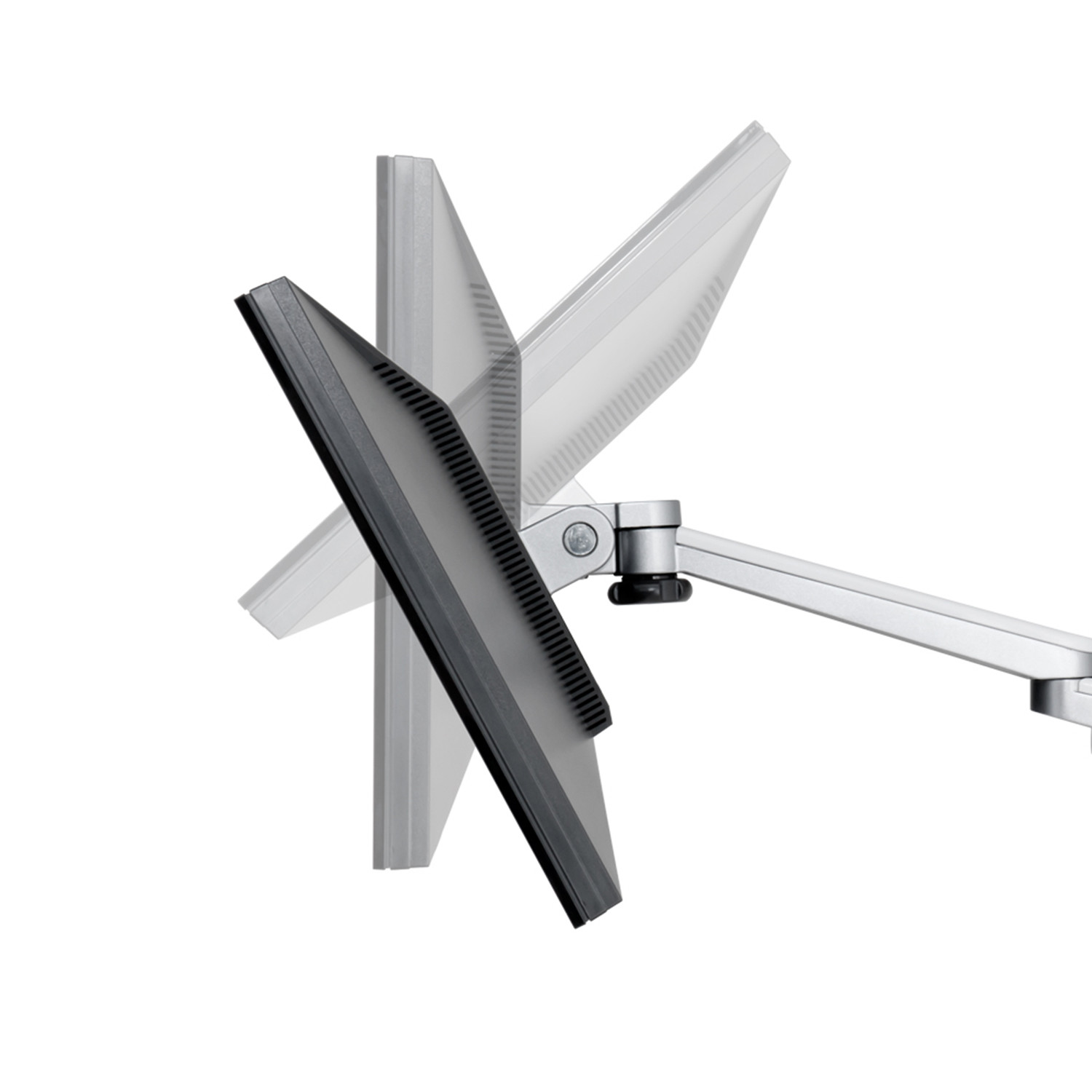 Dual Adjustable Arm LCD Desktop Monitor Mount - Mingo Lab - Touch of Modern