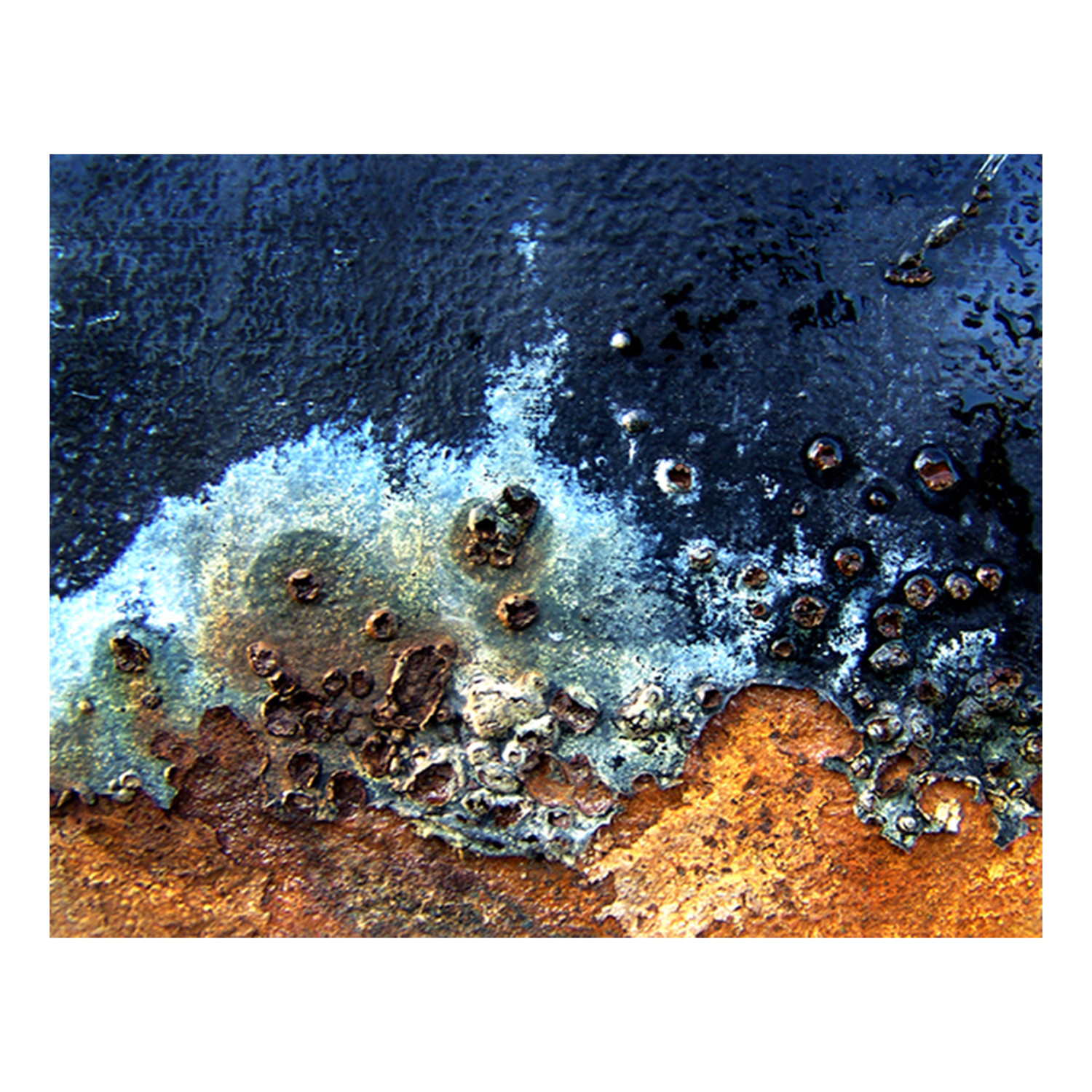 Aging Rust // Acrylic (32"W x 48"H x 2"D) - Portfolio Art Factory ...