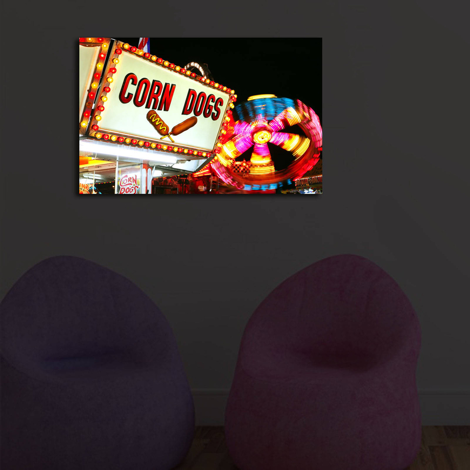 LED Canvas Art - Nature Inspired Illuminated Art - Touch of Modern