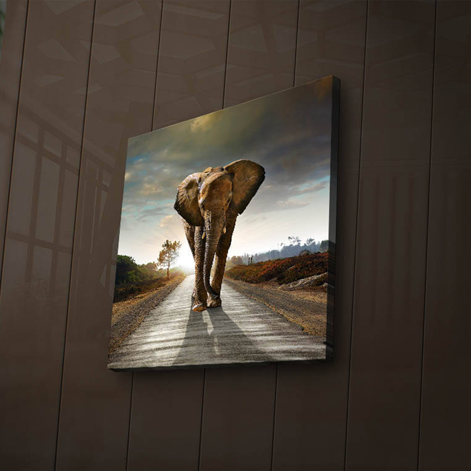 LED Canvas Art - Nature Inspired Illuminated Art - Touch of Modern