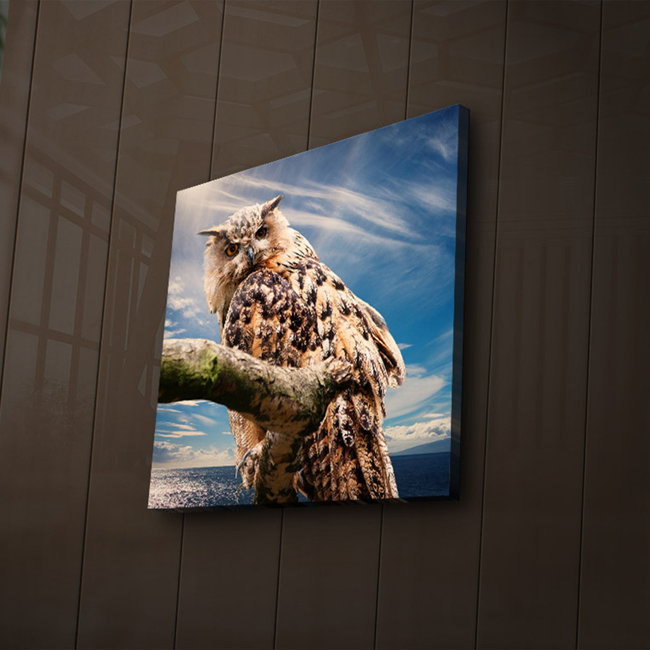 LED Canvas Art - Nature Inspired Illuminated Art - Touch of Modern