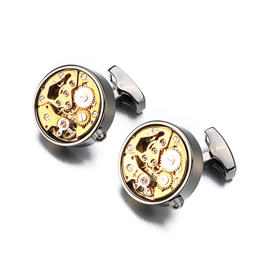 Blanc - Skeleton Watch Cufflinks - Touch of Modern