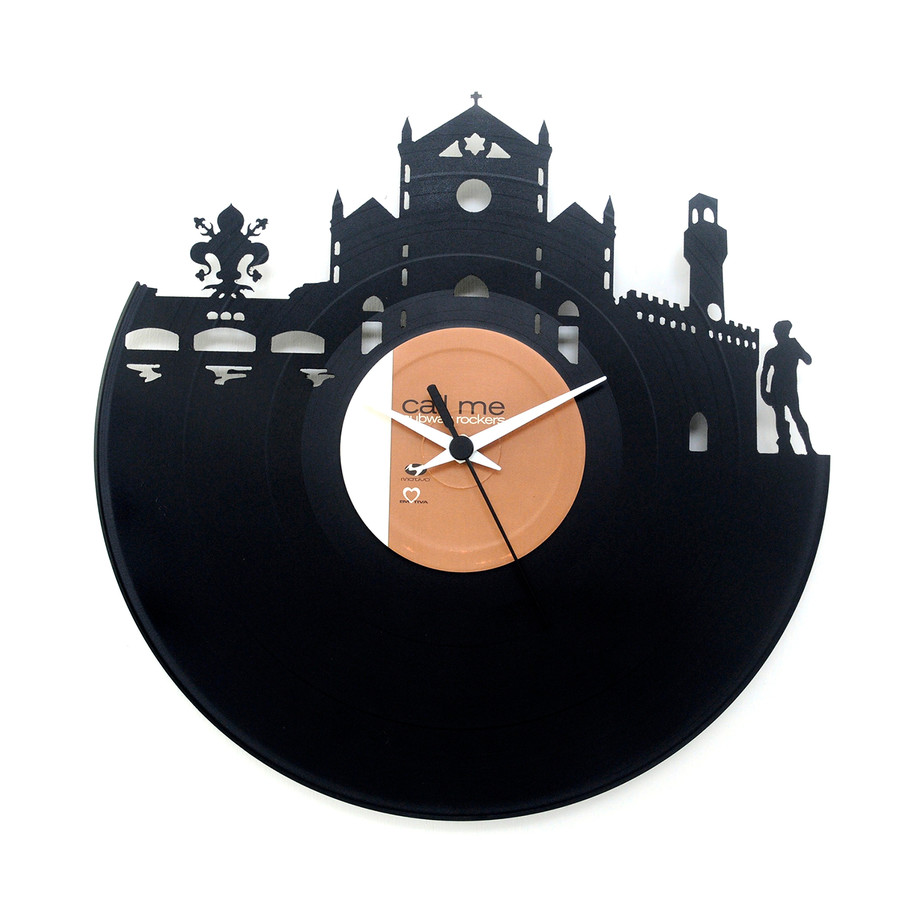 Vinyluse - Laser Cut Vinyl Record Clocks - Touch of Modern