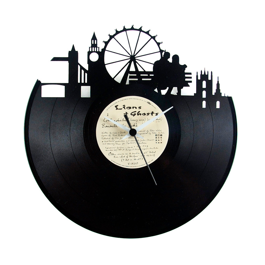 Vinyluse - Laser Cut Vinyl Record Clocks - Touch of Modern