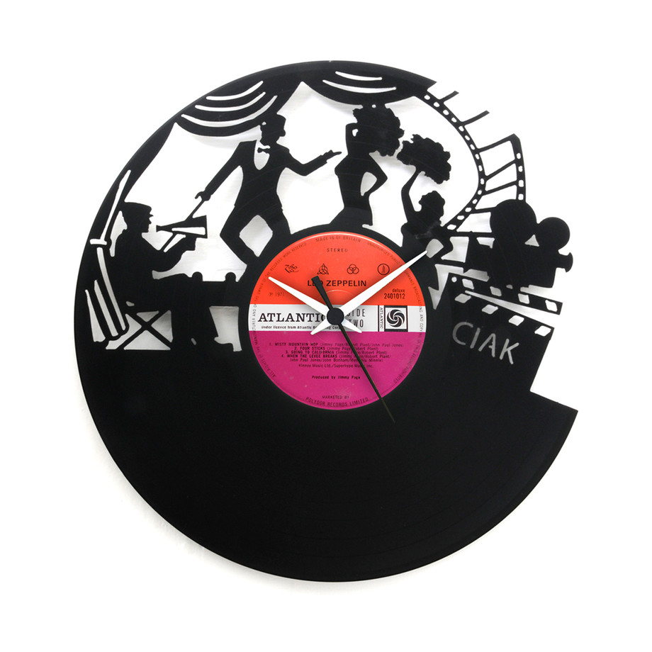 Vinyluse - Laser Cut Vinyl Record Clocks - Touch of Modern