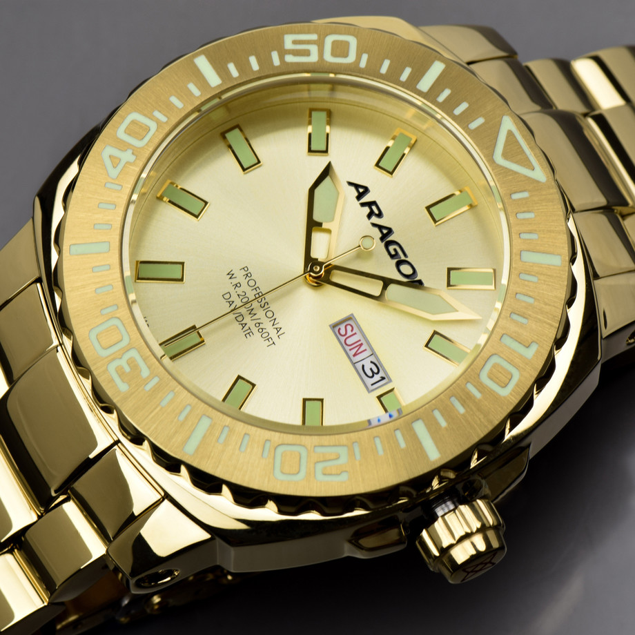 Aragon - Abalone Dive Watches - Touch of Modern