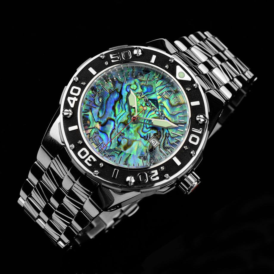 Aragon - Abalone Dive Watches - Touch of Modern