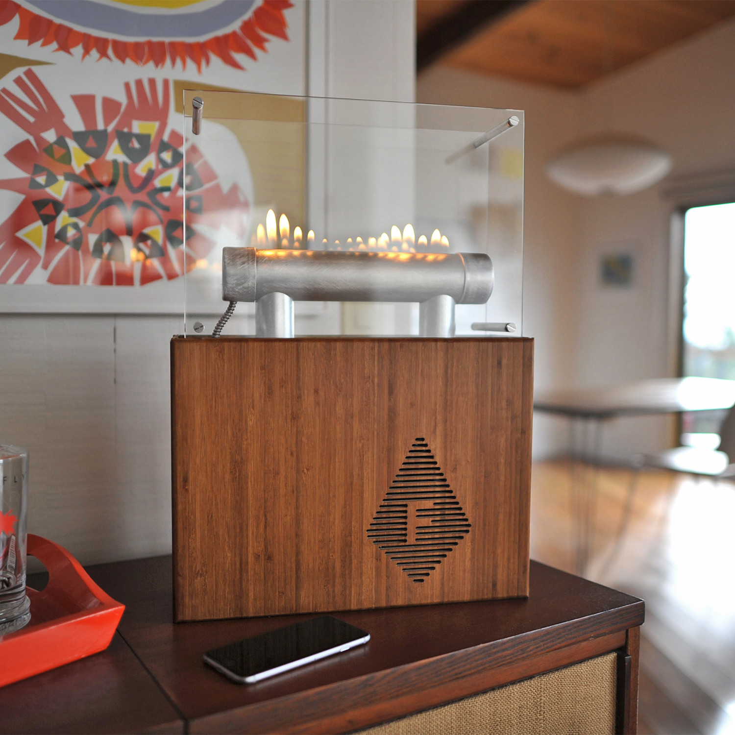 Fireside Audiobox (Obsidian Black) - Fireside Audiobox - Touch of Modern