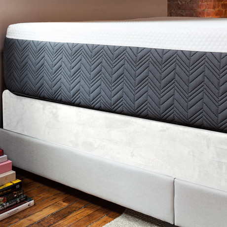 Box Spring Wrap // Technical Suede // Brilliant White // King - Sheex ...