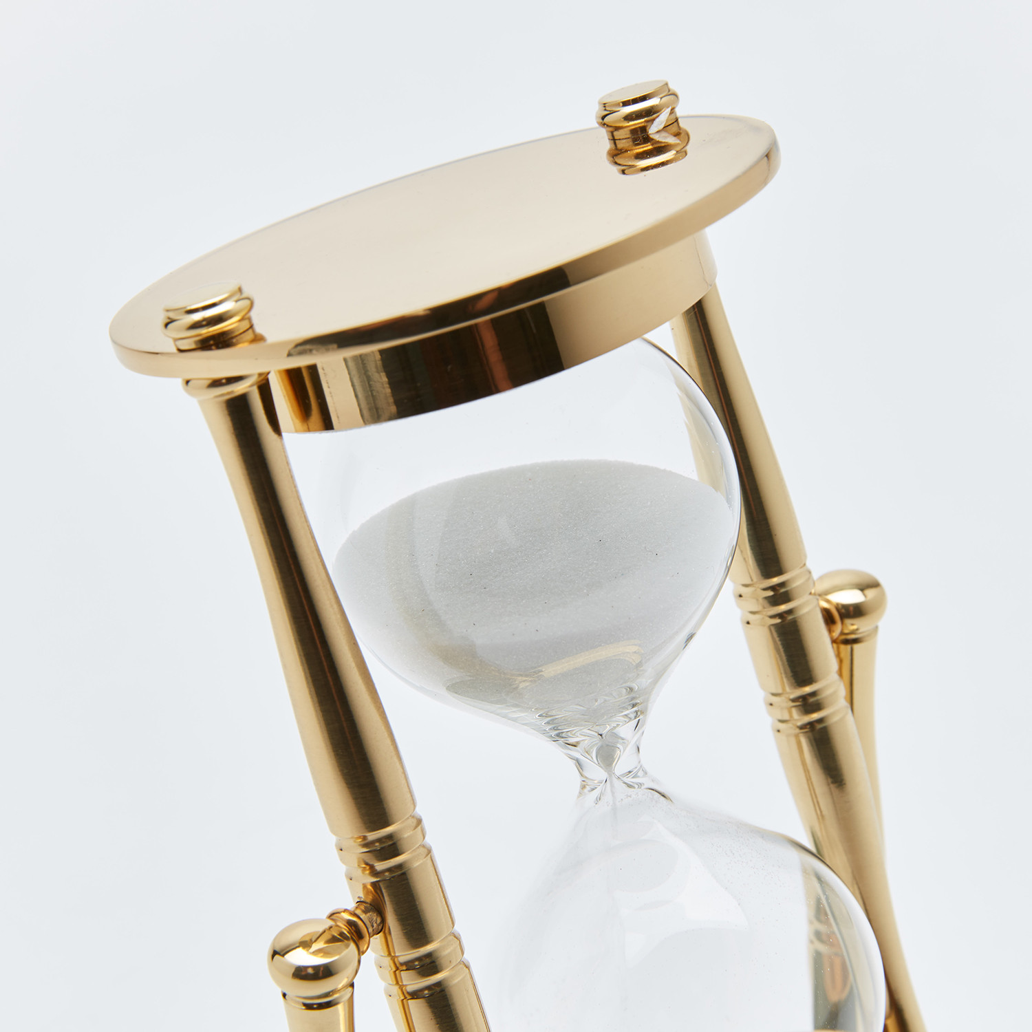 Marble Brass 30 Minute Hourglass Brass Binnacle Touch Of Modern Marble Brass 30 Minute Hourglass Brass Binnacle Touch Of Modern