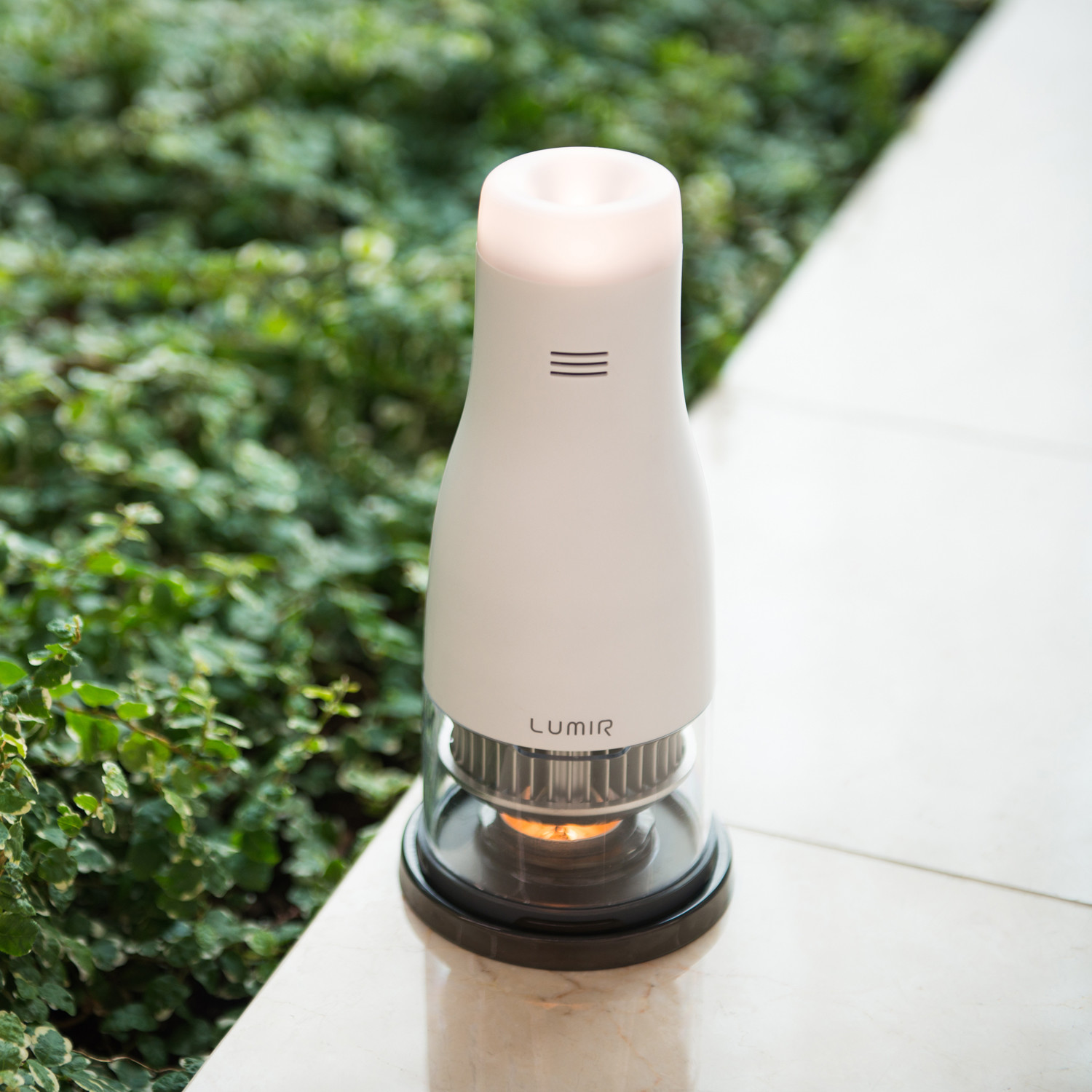 Lumir C Mood Lamp (White Lamp // Warm LED) - Lumir - Touch of Modern