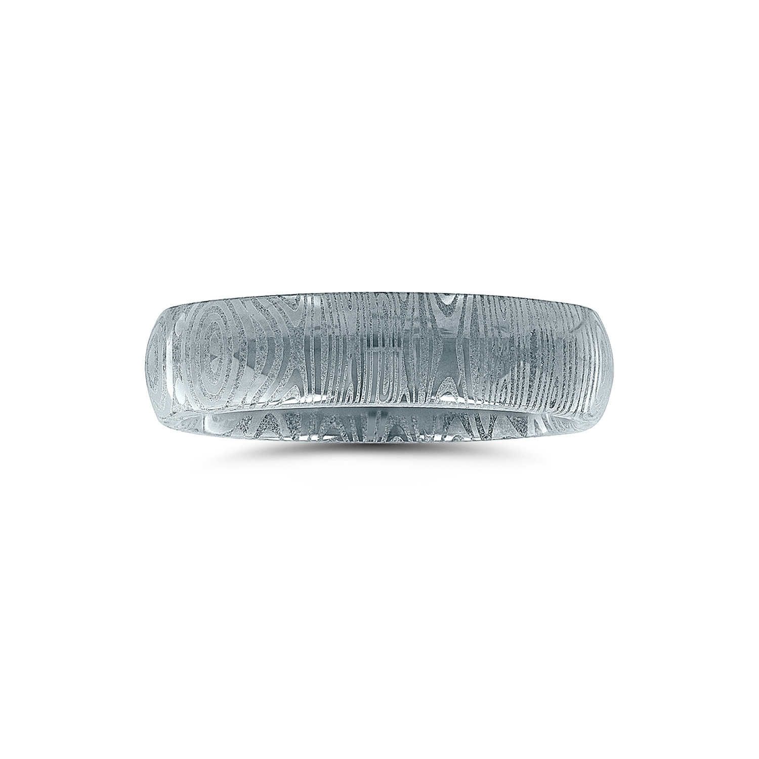 Alt. Fusion Damascus Steel Ring // Cosmos (7.5) - Novell Design Studio ...