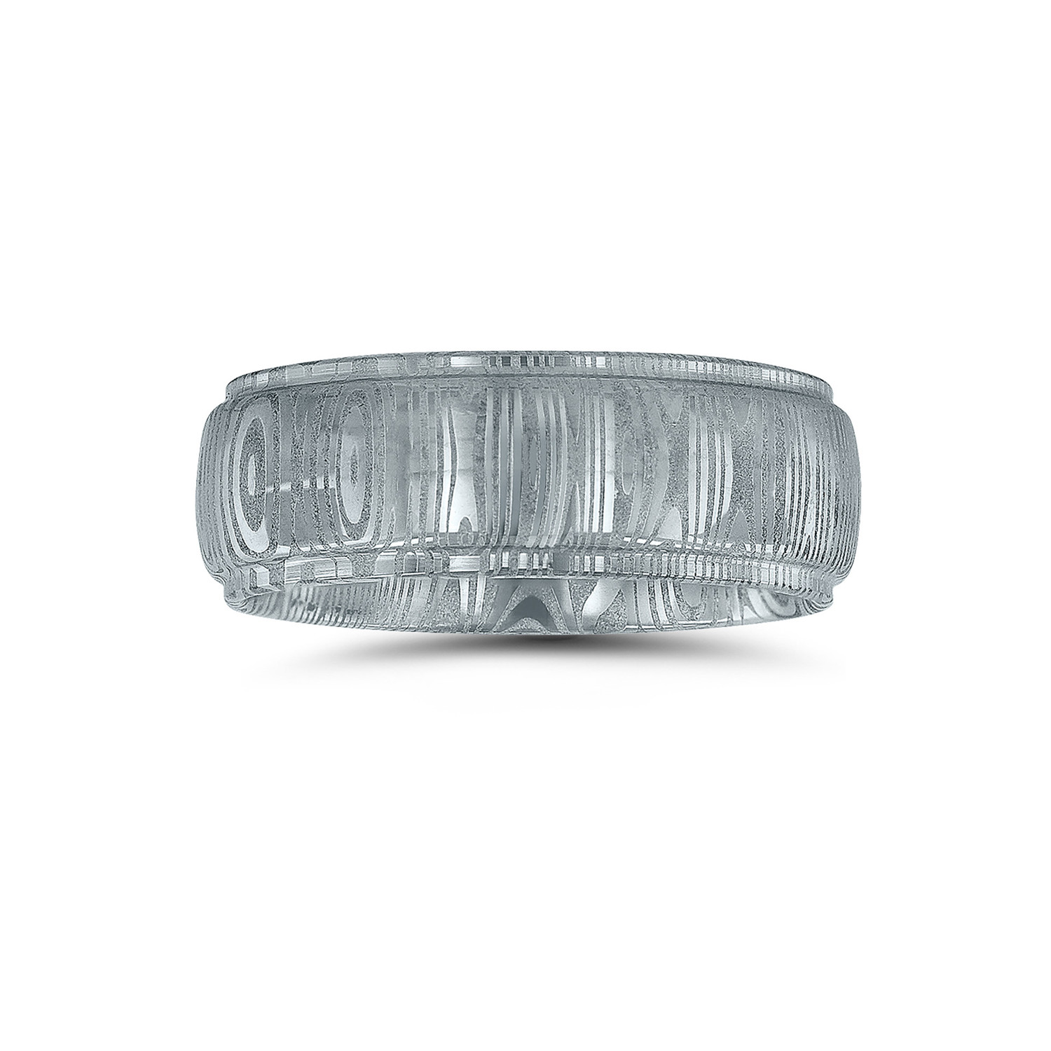 Alt. Fusion Damascus Steel Ring // Gamma (8) - Novell Design Studio ...