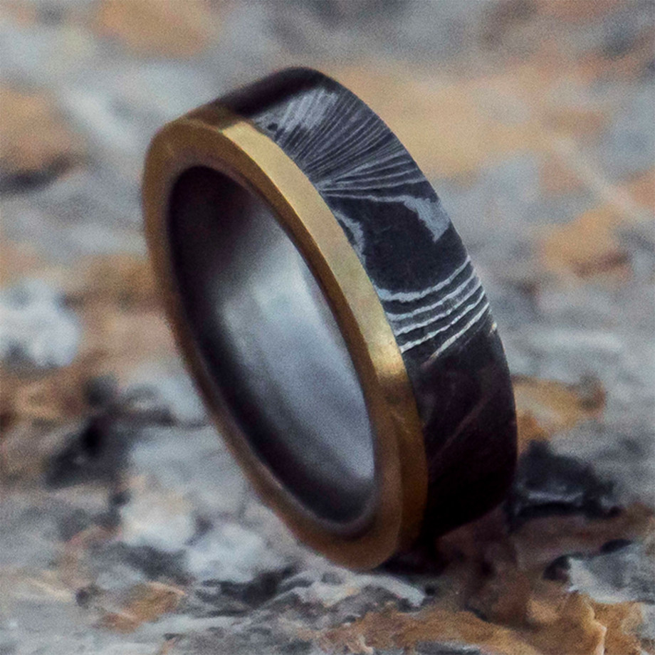 Stoic - Unique Hand Forged Rings - Touch of Modern