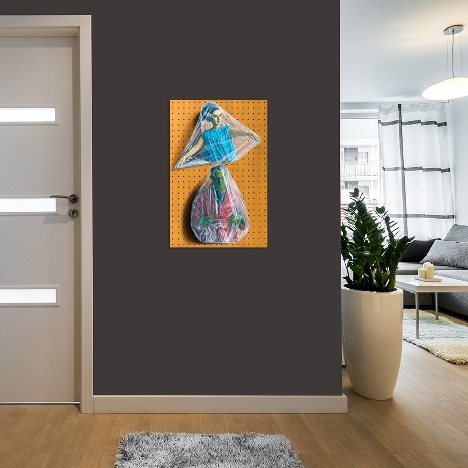 Simon Monk Art - The 'Bagged and Sold' Collection - Touch of Modern