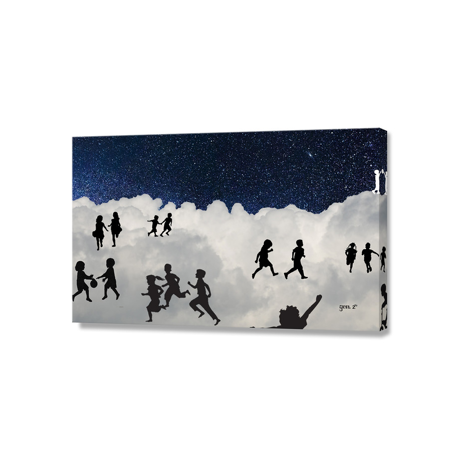 Gen Z - Contemporary Canvas Art - Touch of Modern