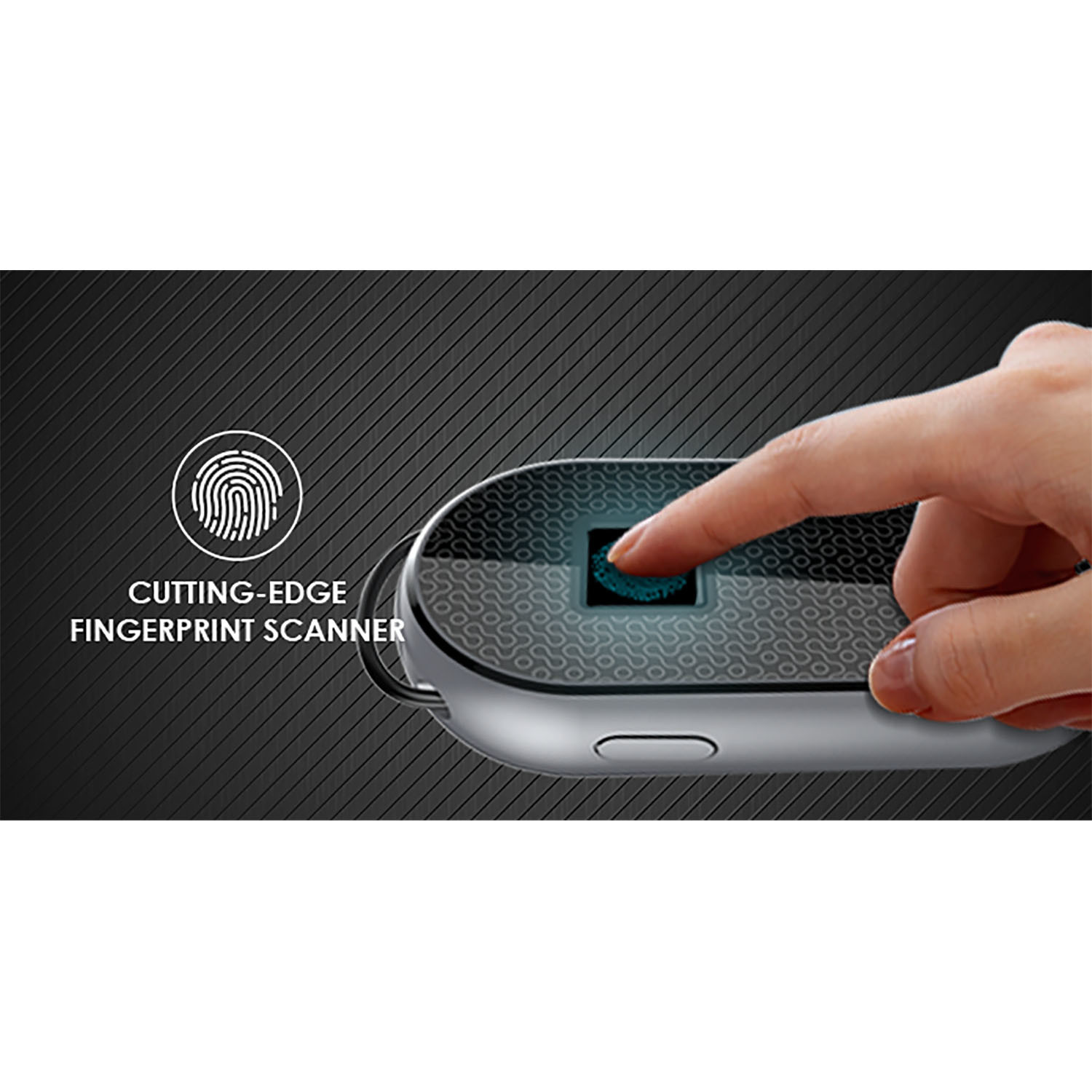 Royal Defender Biometric Padlock - Moft - Touch of Modern