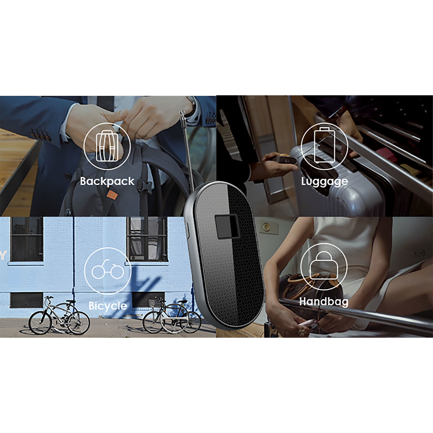 Royal Defender Biometric Padlock - Moft - Touch of Modern