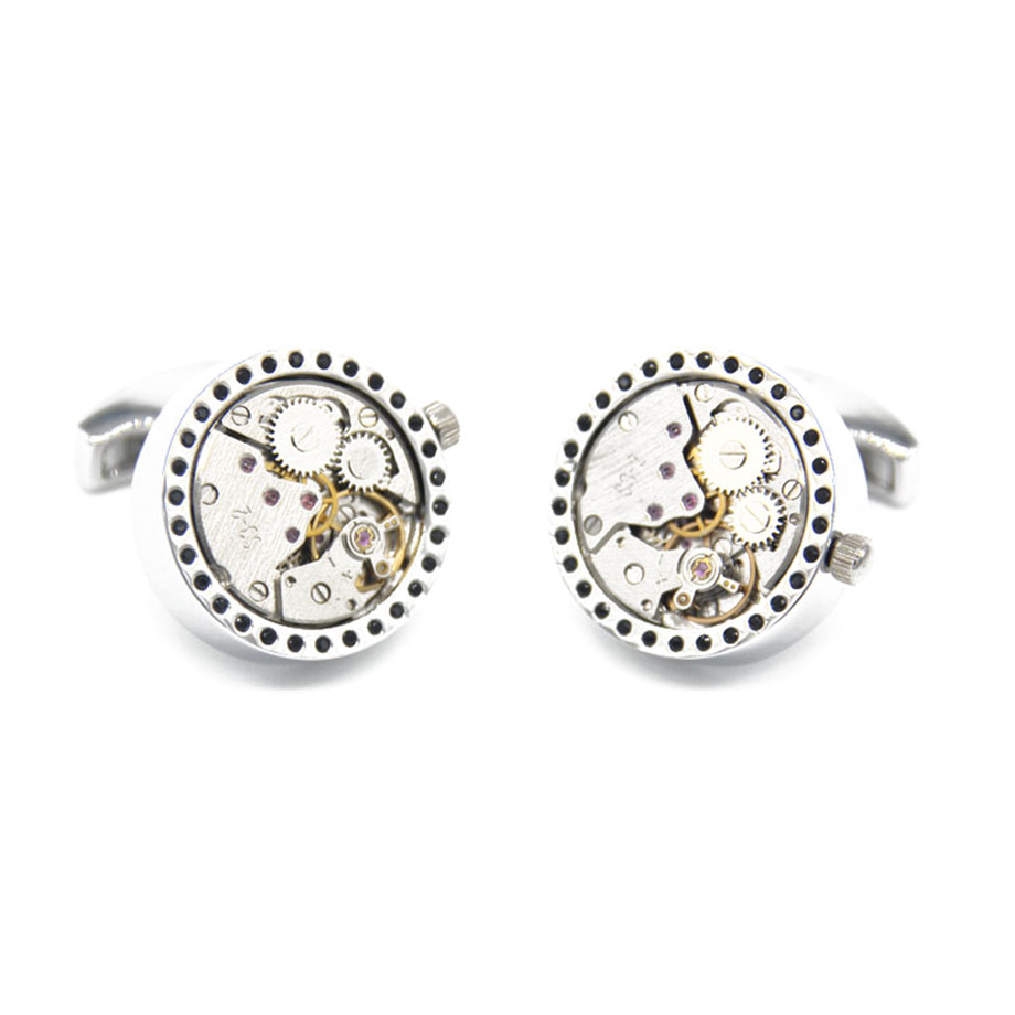 Skeleton Watch Cufflinks - Cufflinks With Moving Parts - Touch of Modern