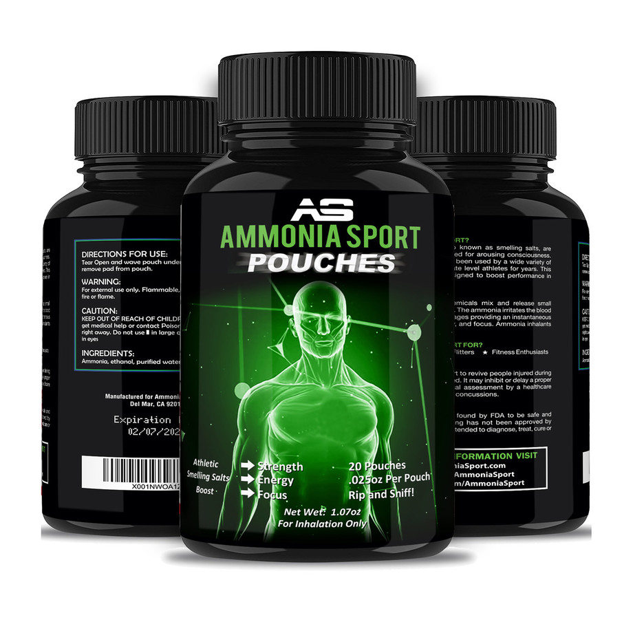 AmmoniaSport - Athletic Smelling Salts - Touch of Modern